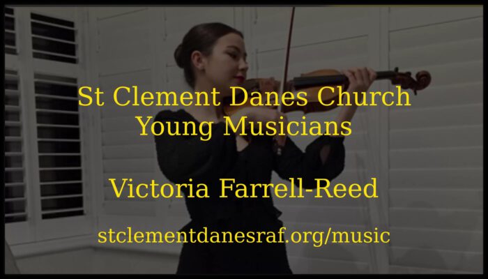 Victoria Farrell-Reed - St Clement Danes Church